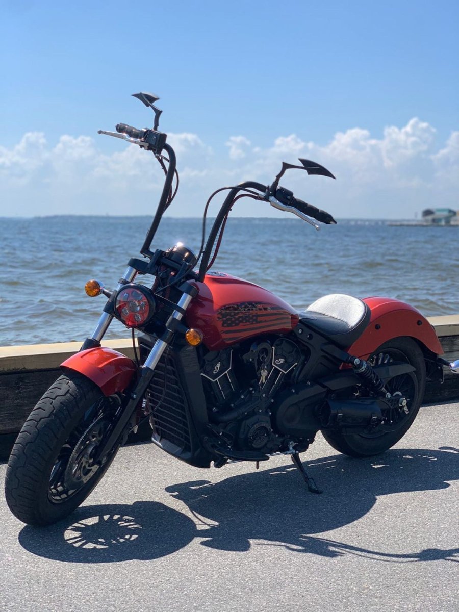 Gimp Hangers for Indian Scout models | Nash Motorcycle Co.