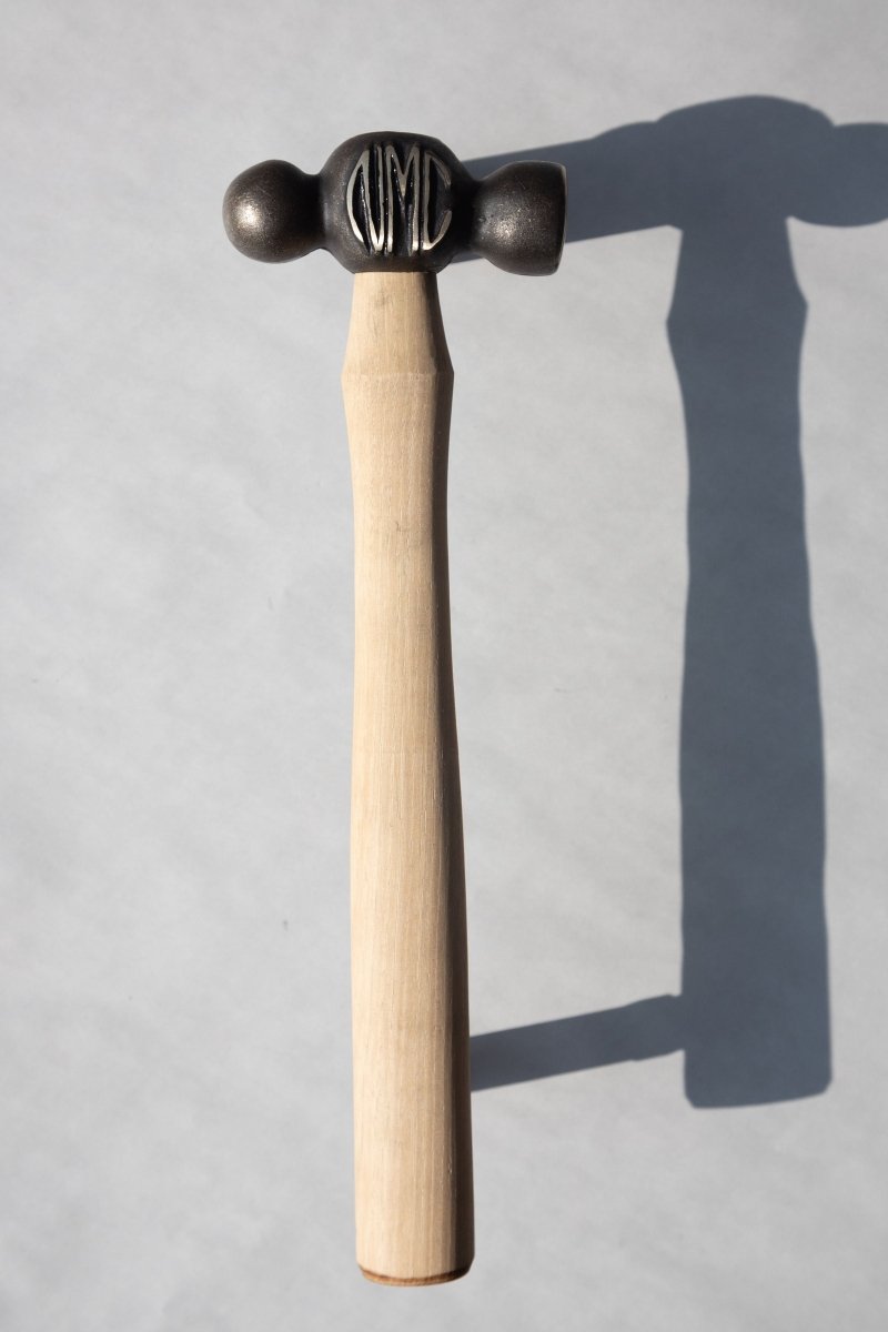 Nash "NMC" Hammer NEW FINISH - Stainless steel or bronze with hand dis