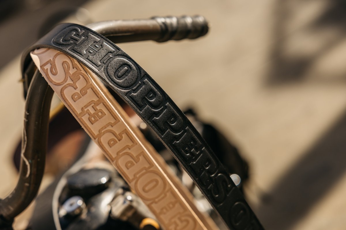 NEW!!! "Choppers Only" U.S. made leather belts - Nash Motorcycle X Cho