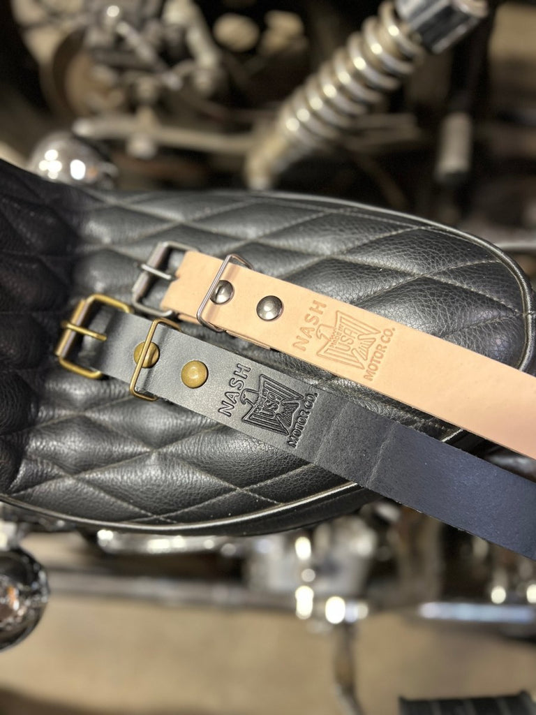 NEW!!! "Choppers" U.S. made leather belts - Nash Motorcycle X Choppers